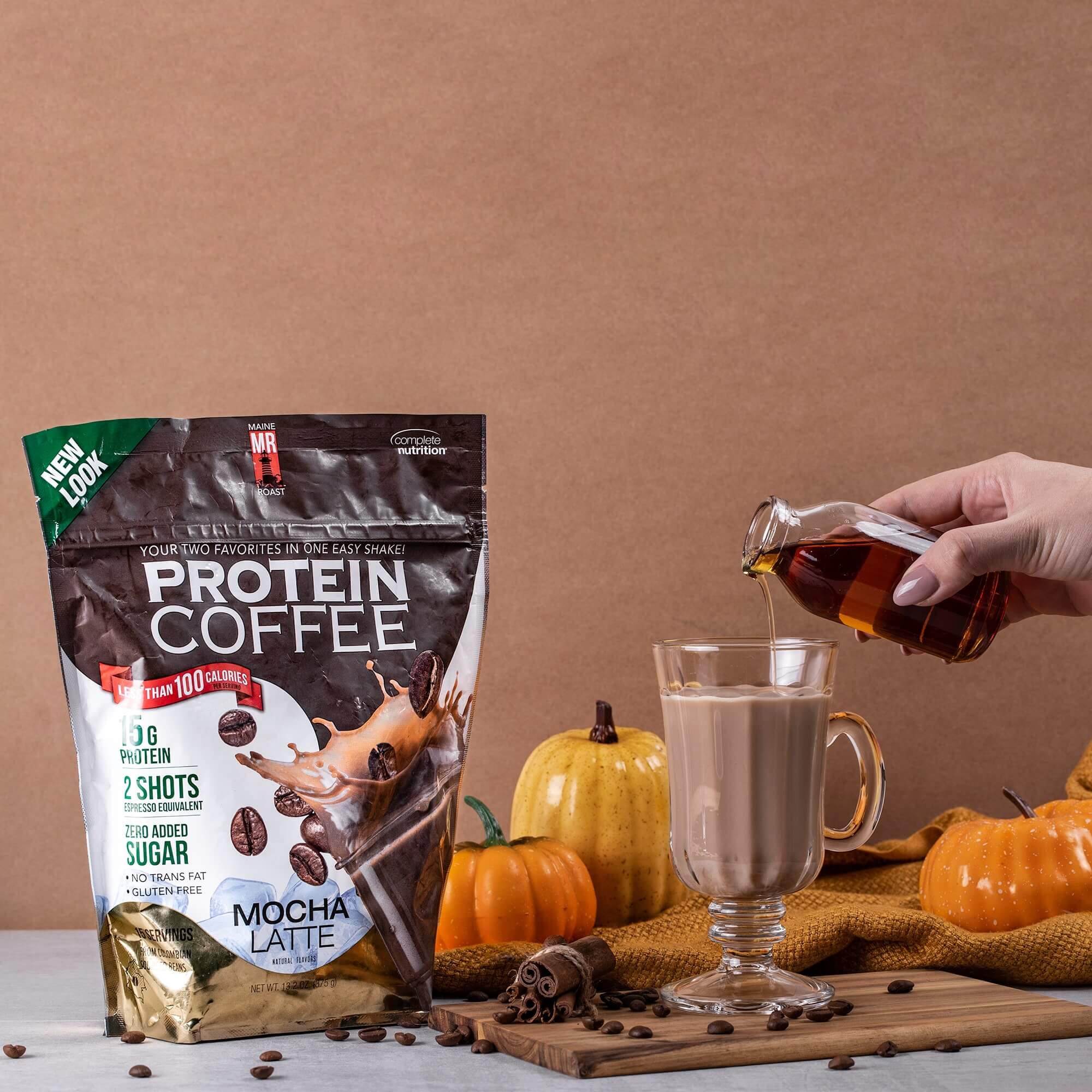 Pumpkin Spice Latte – Maine Roast Protein Coffee